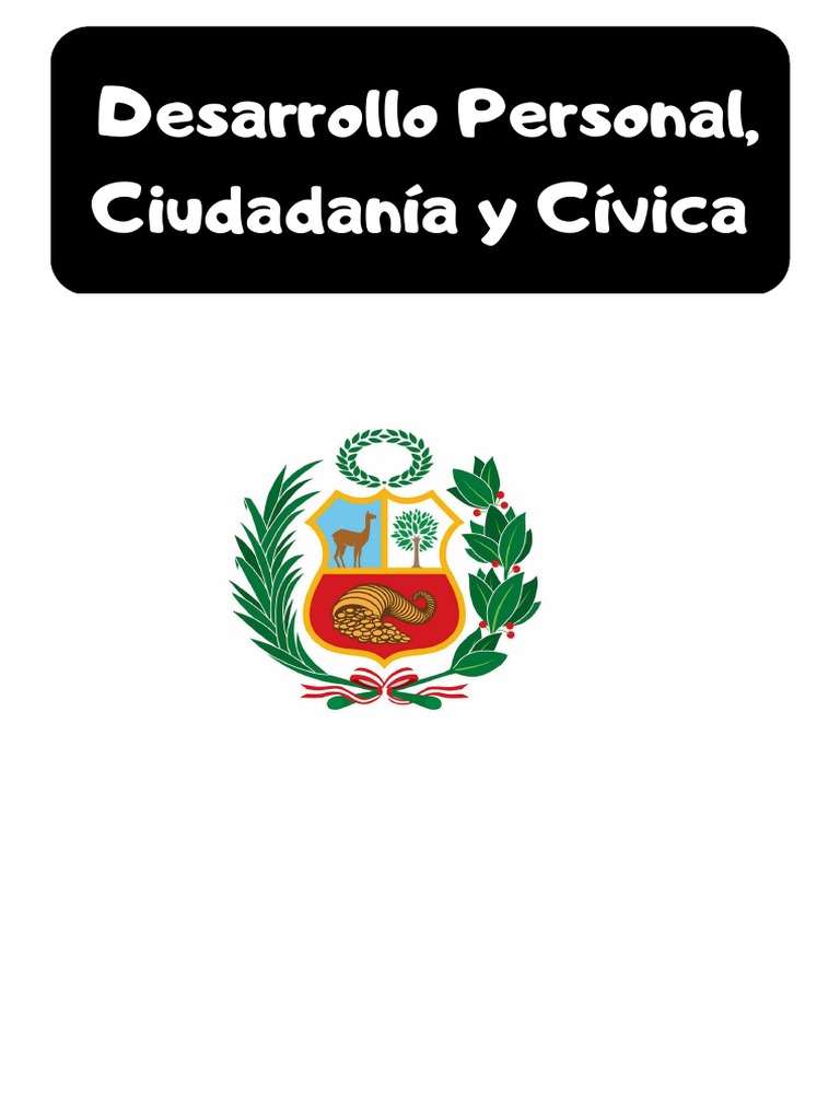Desarrollo Personal, Ciudadanía y Cívica | PDF