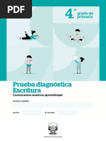 EVALUACION DIAGNOSTICA -4TO GRADO-PRIMARIA-2025 (1) | PDF