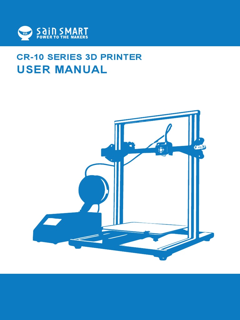 Creality CR-10 Manual | PDF | Screw | Printer (Computing)