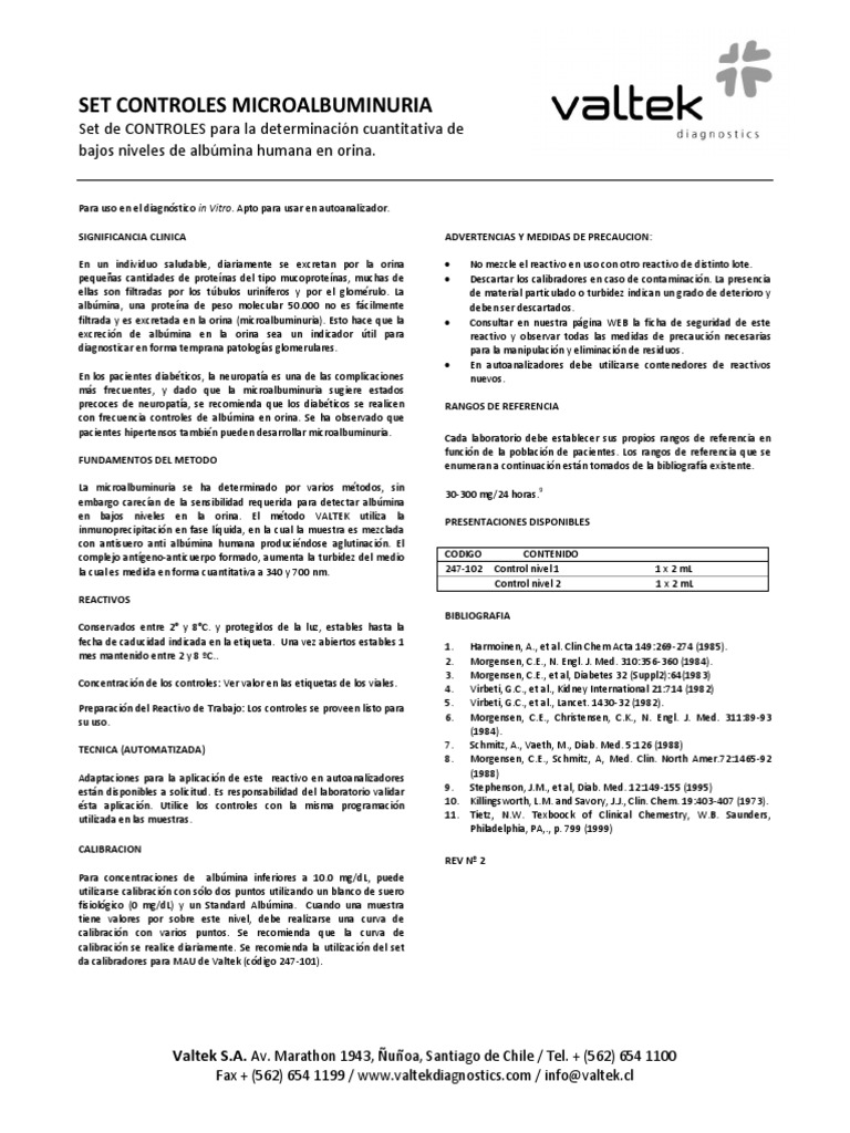 MAU Control 1 | Descargar gratis PDF | Orina | Diabetes