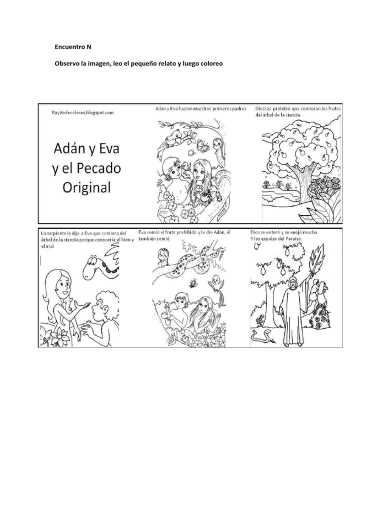 Adán y Eva - El Primer Pecado | PDF