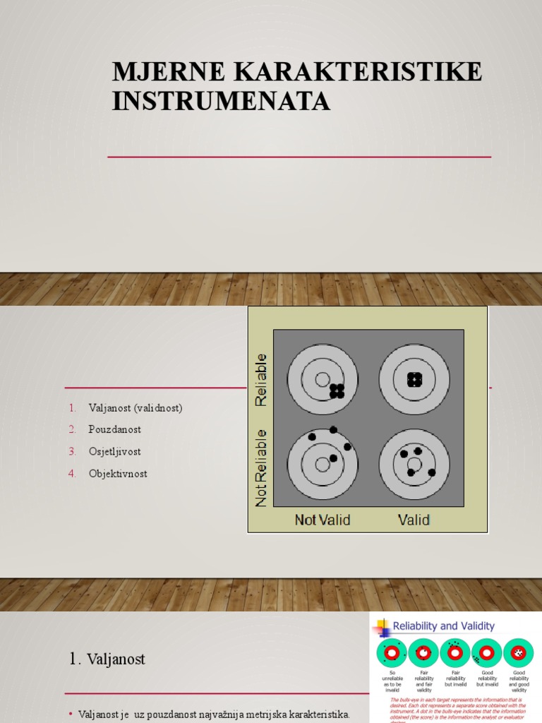 Mjerne Karakteristike Instrumenata | PDF