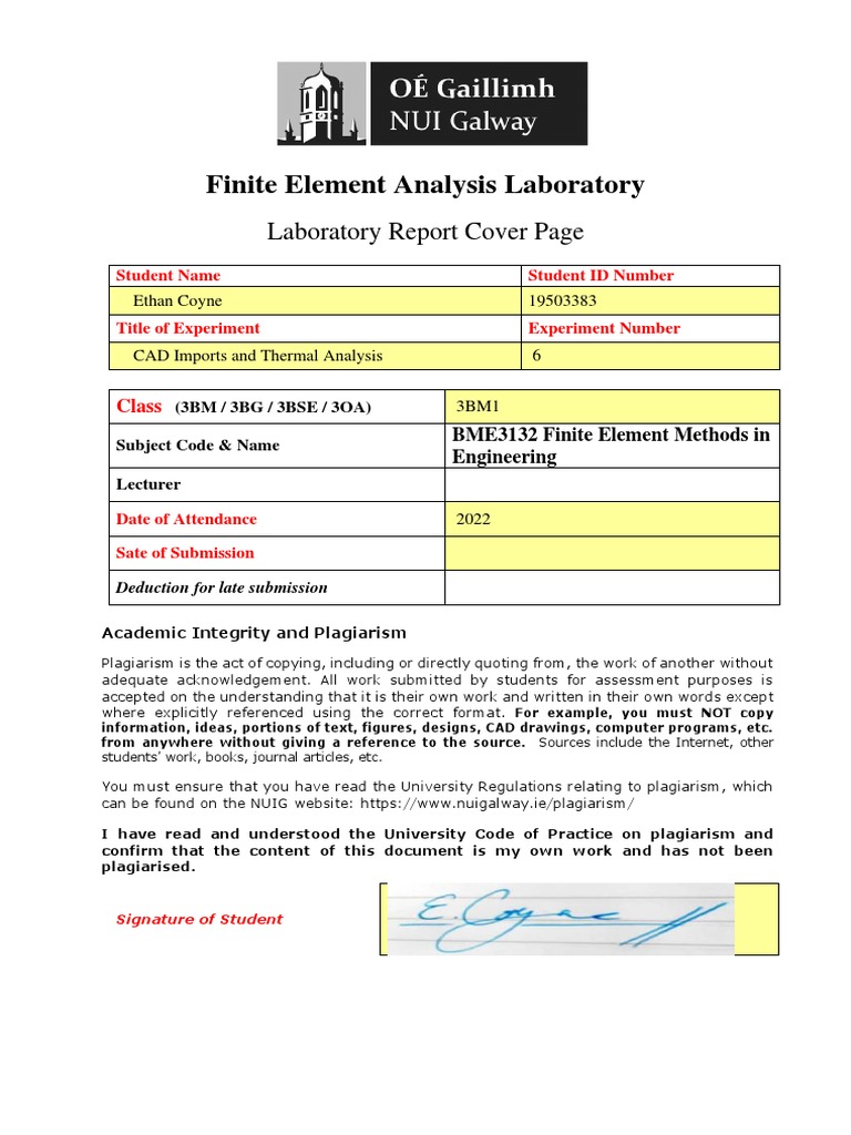 BME3132 Lab 6 Report | PDF | Technology & Engineering