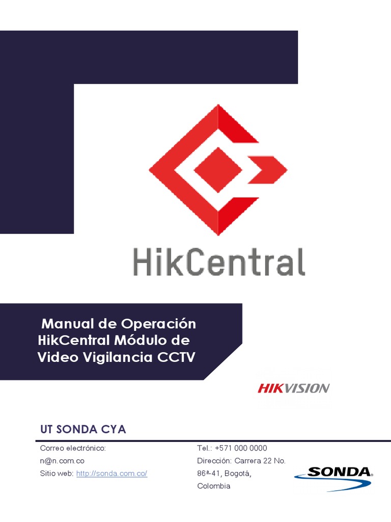 Manual de Operación Hikcentral Módulo de Video Vigilancia CCTV | PDF | Contraseña | Microsoft ...