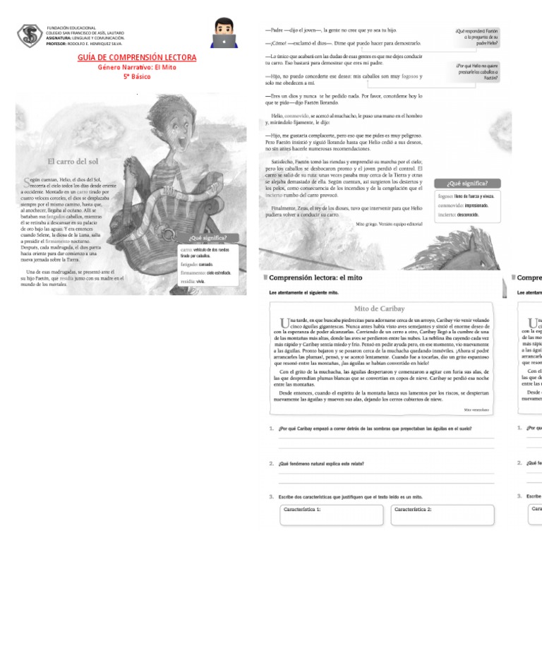 Mito 5° Básico | PDF