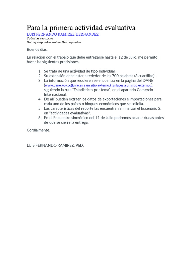 Guia para La Primera Actividad Evaluativa | PDF Guia para La Primera Actividad Evaluativa | PDF