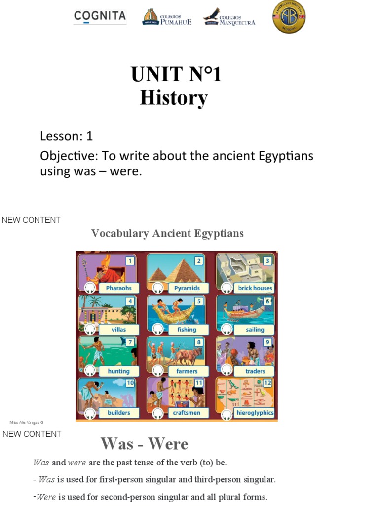 6th Unit1 L1. | PDF | Ancient Egypt | Human Communication