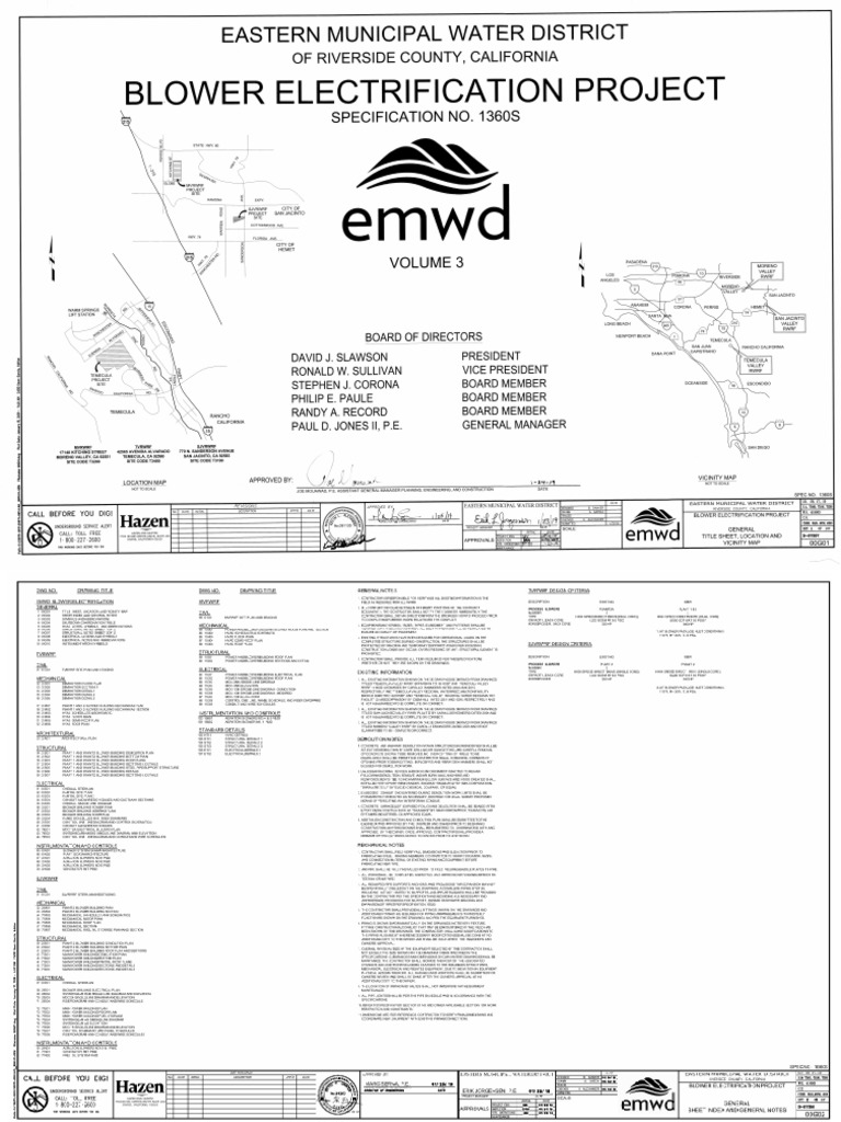 EMWD Approved Materials and Standards | PDF | Pipe (Fluid Conveyance ...
