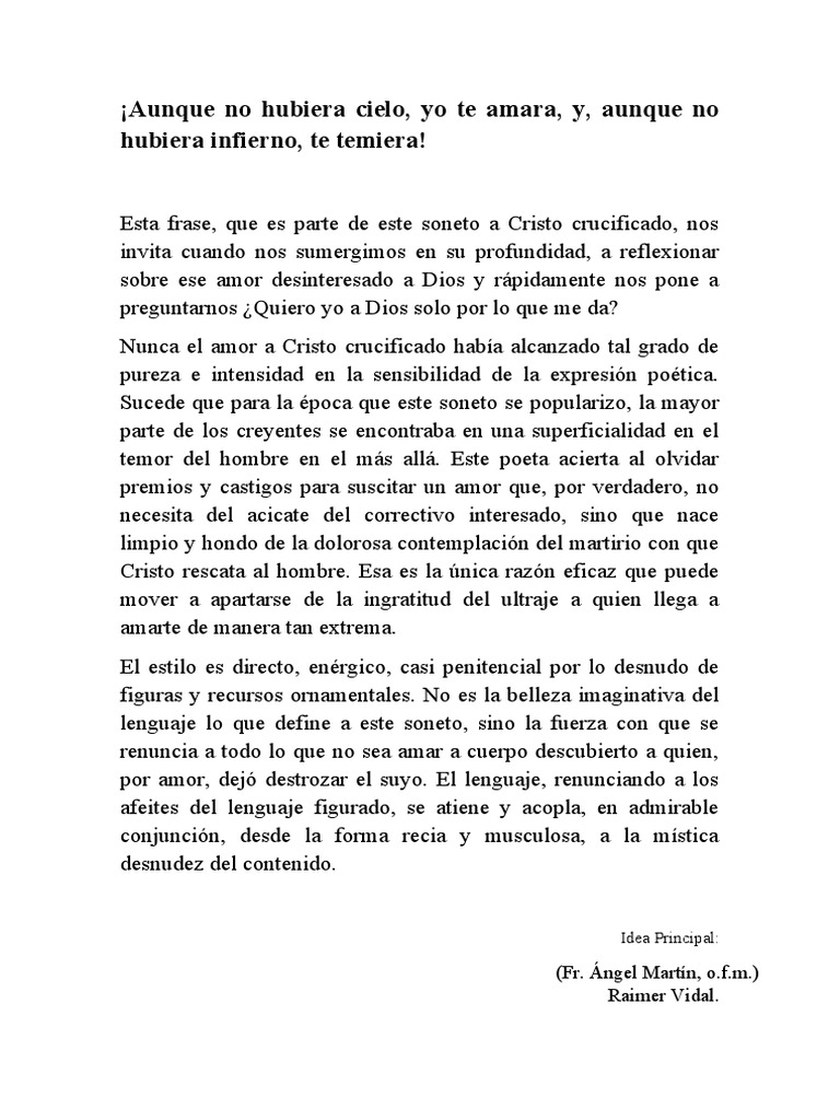 Aunque No Hubiera Cielo | PDF