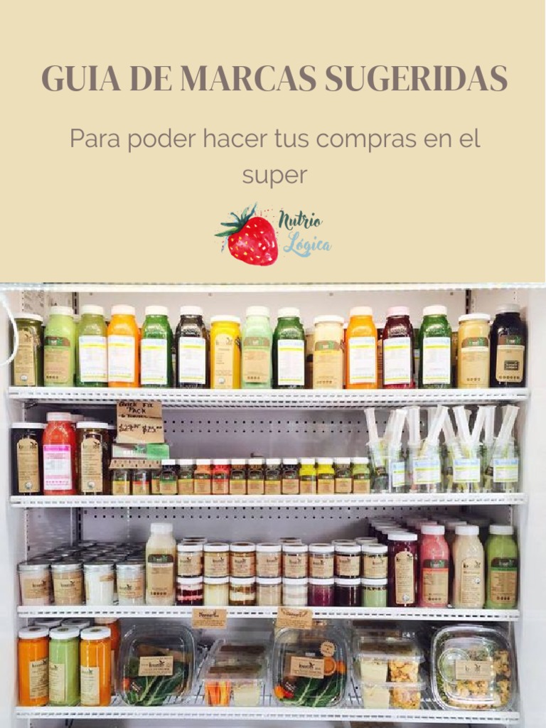 Lista de marcas de alimentos saludables y alternativas bajas en azúcar ...