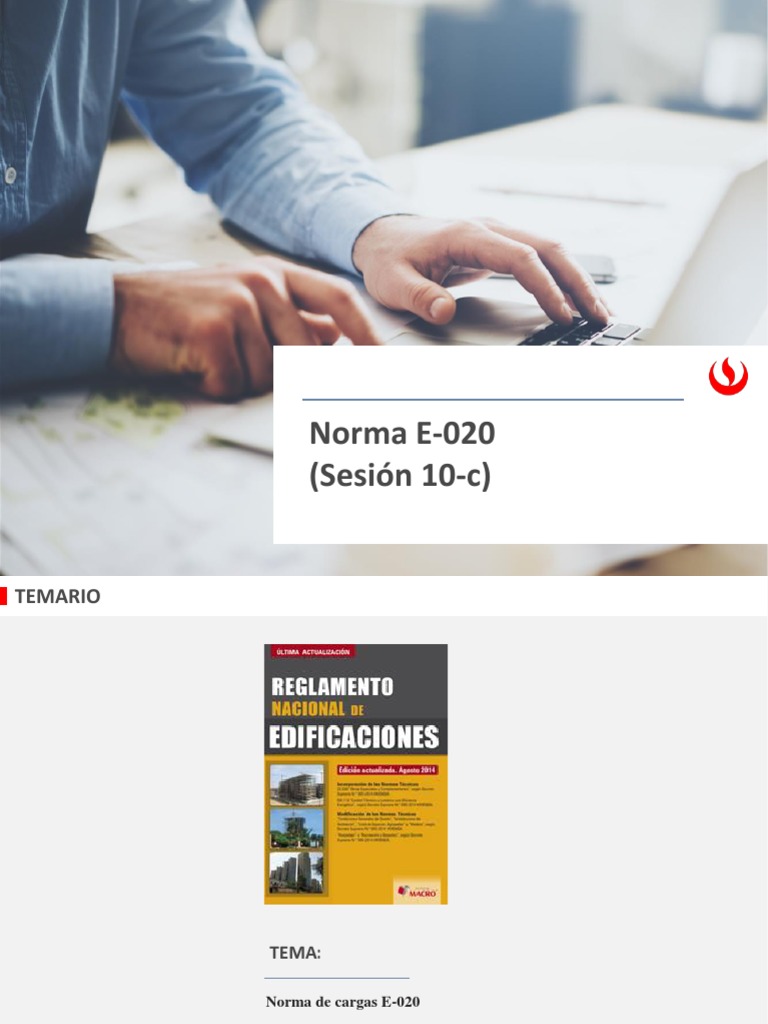 Norma E.020 | PDF | Diseño | Construyendo tecnología