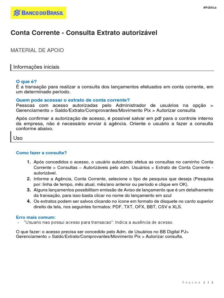 consulta_extrato_autorizavel_ conta_corrente | PDF