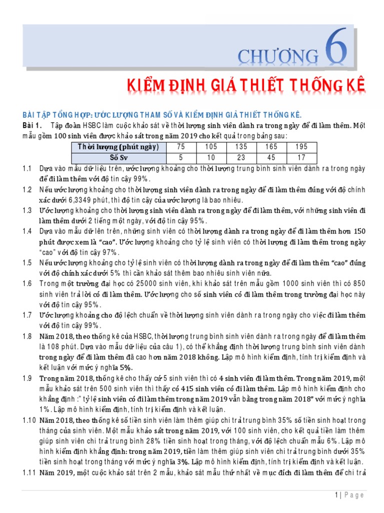 C6 - Bai Tap - On Chuong 5 6 | PDF