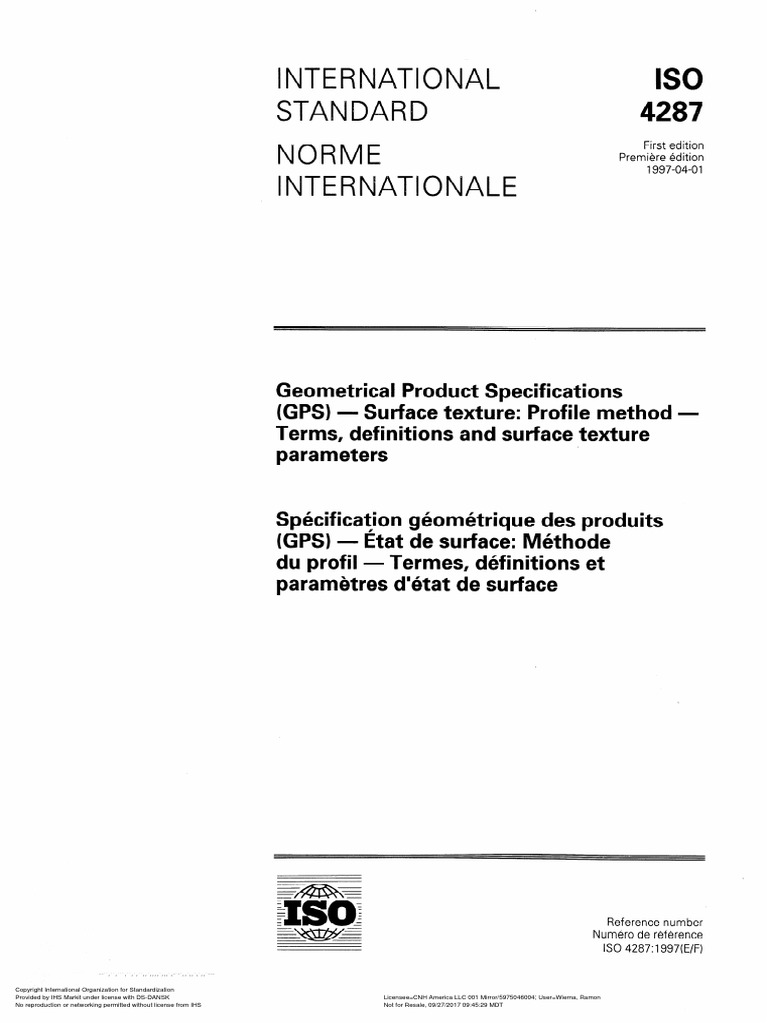 Iso 4287 | PDF | International Organization For Standardization ...