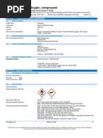 BOC Oxygen, Compressed SDS | PDF | Dangerous Goods | Occupational ...