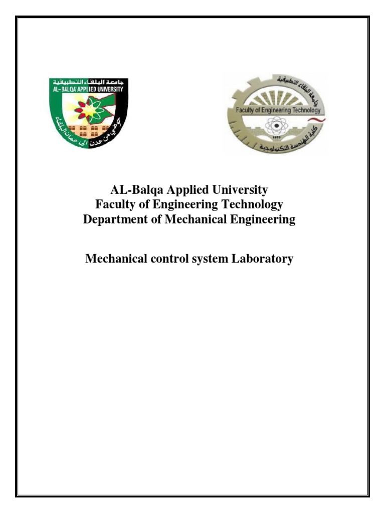 AL-Balqa Applied University Faculty of Engineering Technology ...