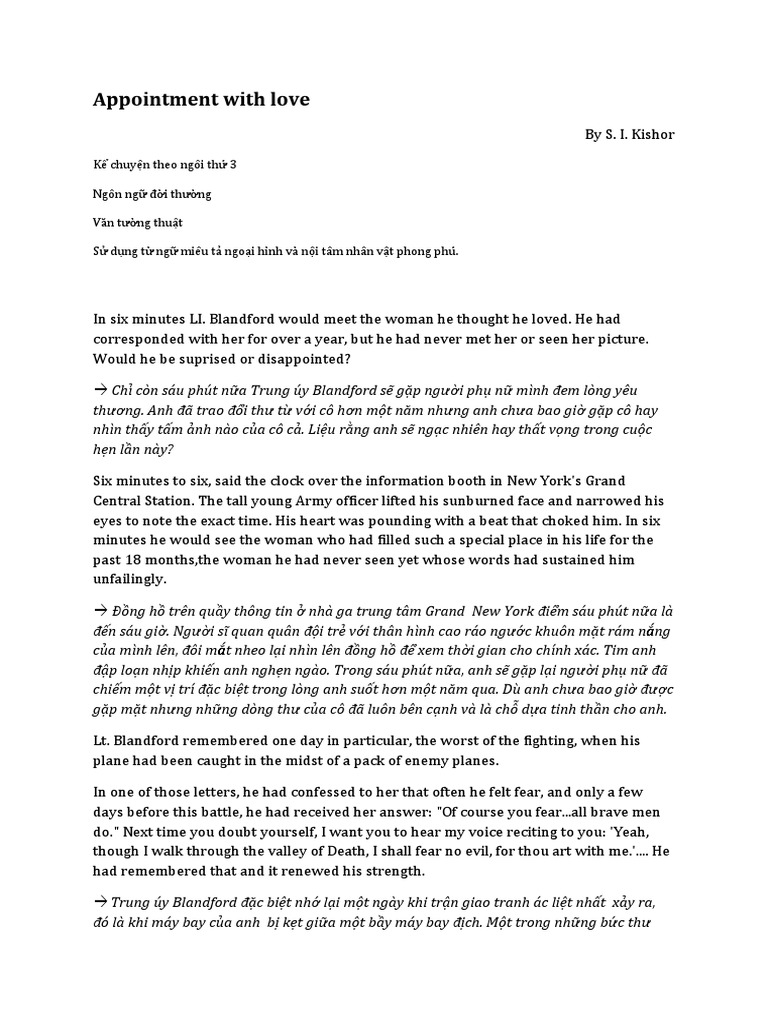 Appointment With Love | PDF