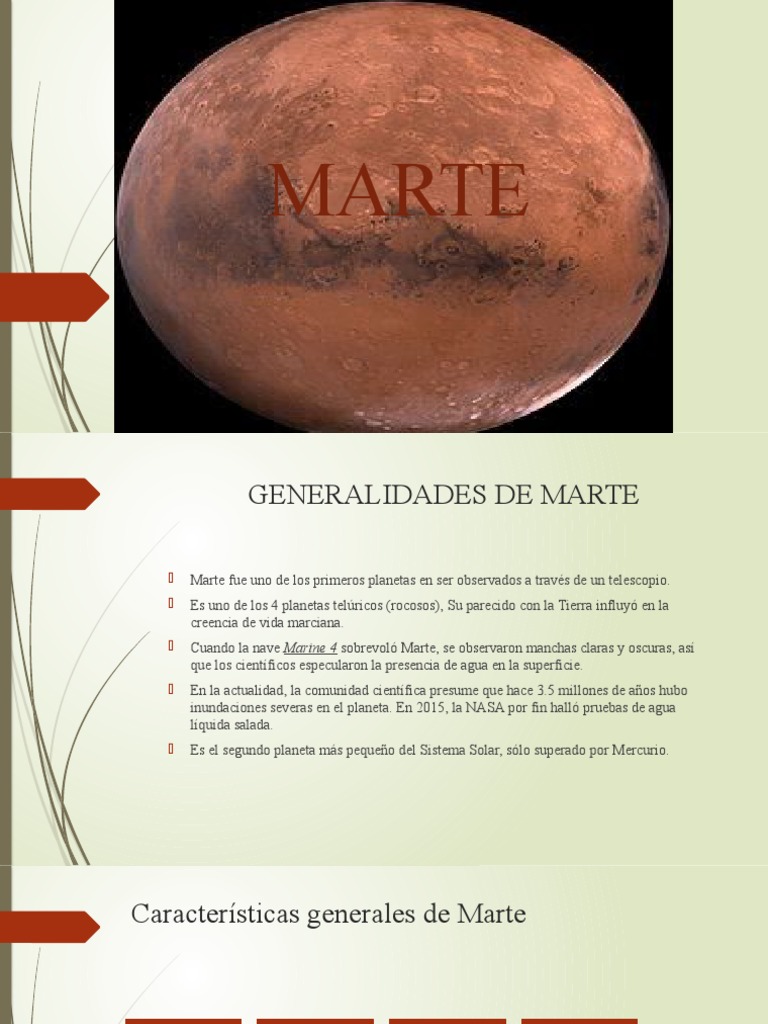 Marte | PDF | Marte | Atmósfera