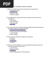 Financial Markets Quiz 1 | PDF | Securities (Finance) | Financial Markets