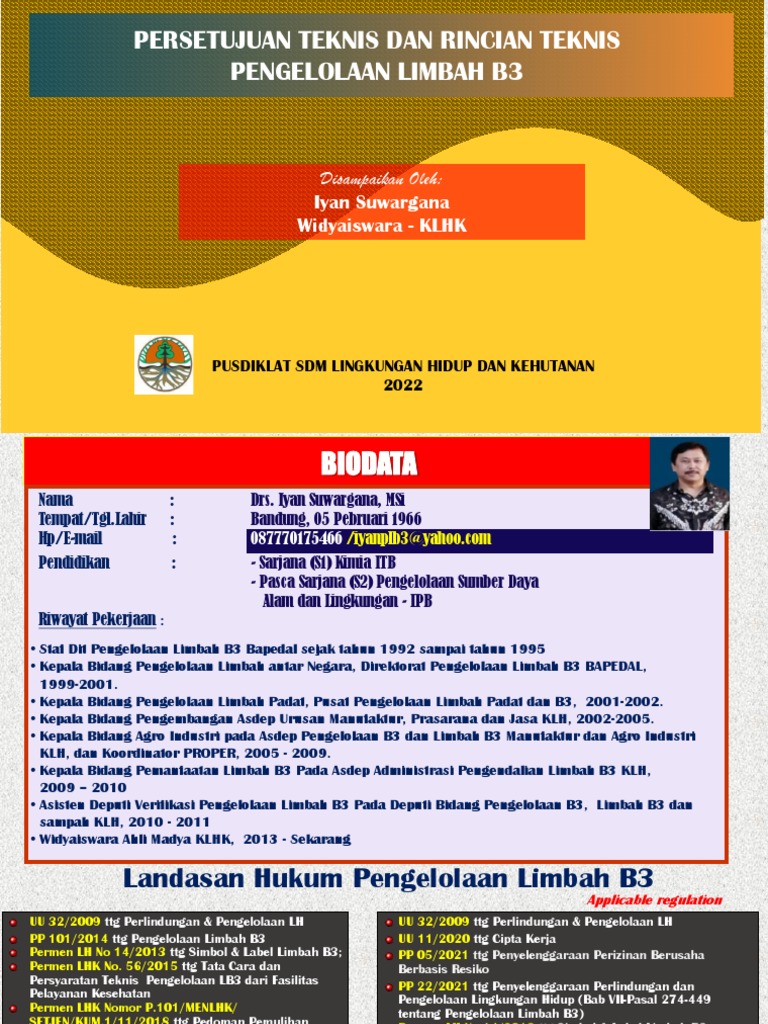 Rintek Dan Pertek PLB3 | PDF