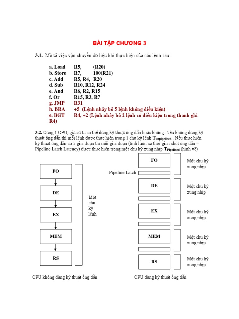 Bai Tap Chuong 3 | PDF