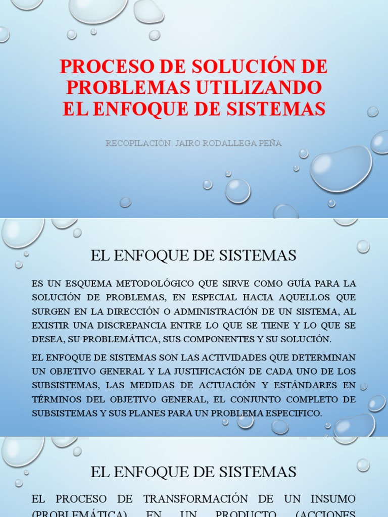 Proceso de Solucion de Problemas Utiliza | PDF Proceso de Solucion de Problemas Utiliza | PDF