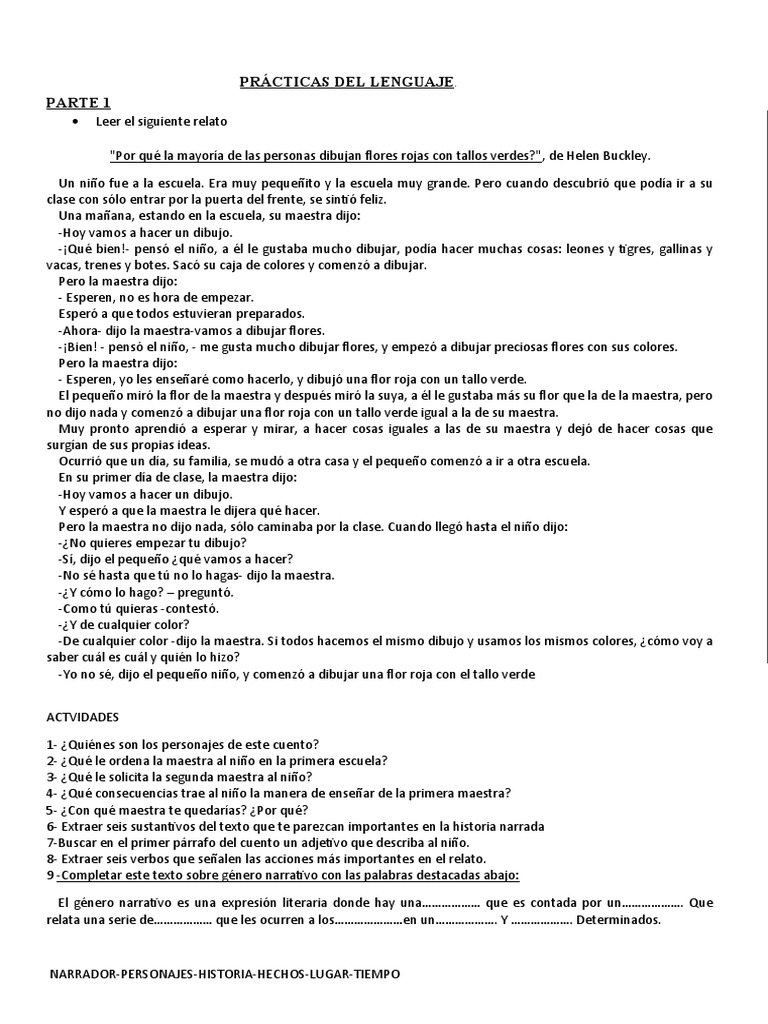 Prácticas del Lenguaje en Primaria | PDF | Insectos