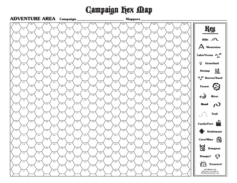 Campaign Hex Map V 2 | PDF