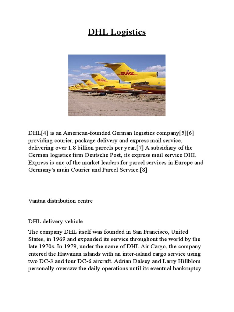 DHL: History and Ownership Overview | PDF