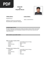 Marriage Biodata Doc Word Formate Resume | PDF | Bangladesh
