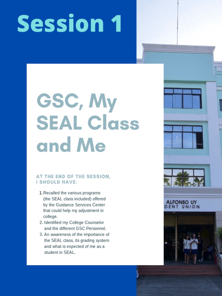SEAL Class Overview and Guidance | PDF | Behavior Modification | Cognition