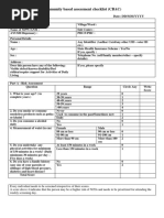 Physiotherapy Patient History Form | PDF | Physical Therapy | Symptom