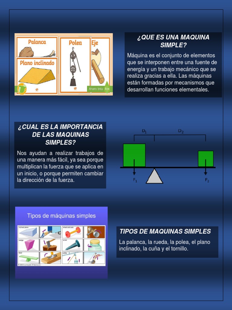 Maquinas Simples | PDF