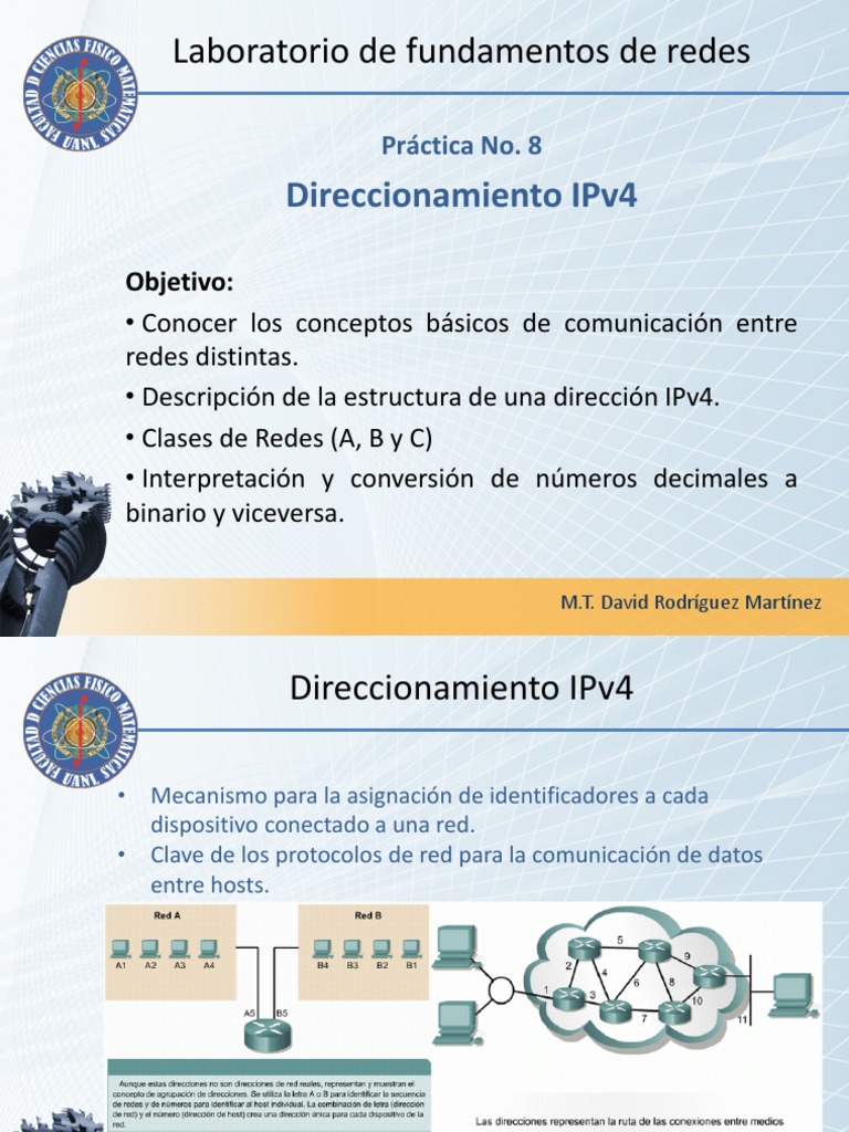 Estructura de IPv4 | PDF | Dirección IP | Informática