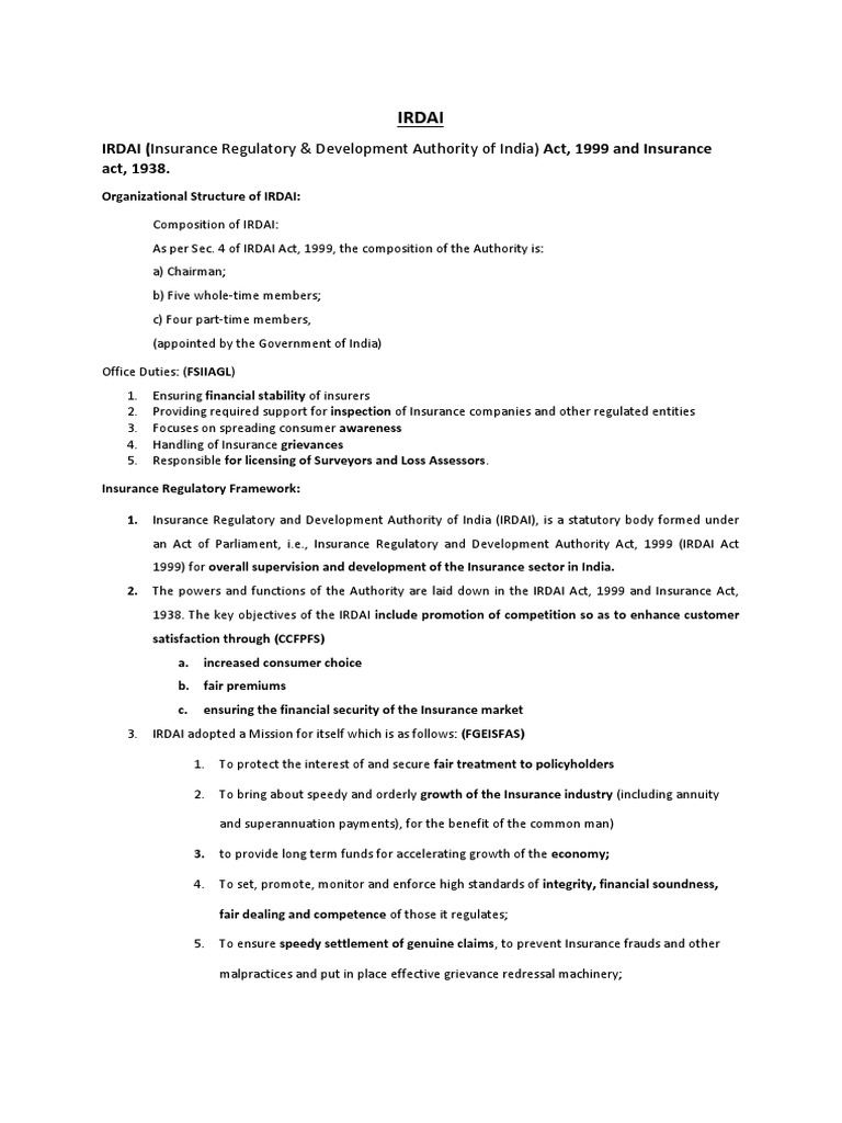 Insurance Notes | PDF | Insurance | Life Insurance