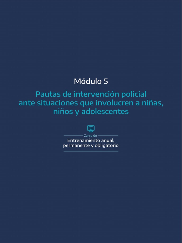 MiSeg - Reentrenamiento - MÃ Dulo 5 | PDF | Policía | Fiscal