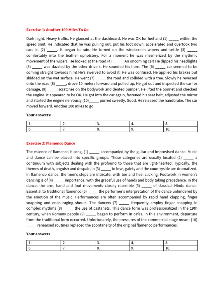 Pvclong Open Cloze Test Sem 1vv | PDF | Copyright | The Coca Cola Company
