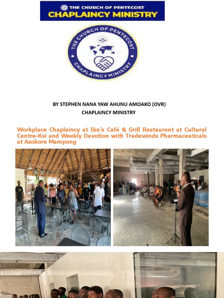 Cop - Chaplaincy Ministry - Workplace Chaplaincy | PDF | Chaplain ...