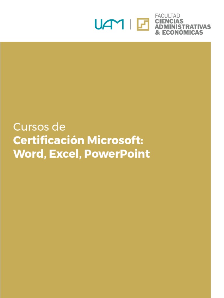 Curso Microsoft | PDF | Microsoft Excel | Microsoft Word
