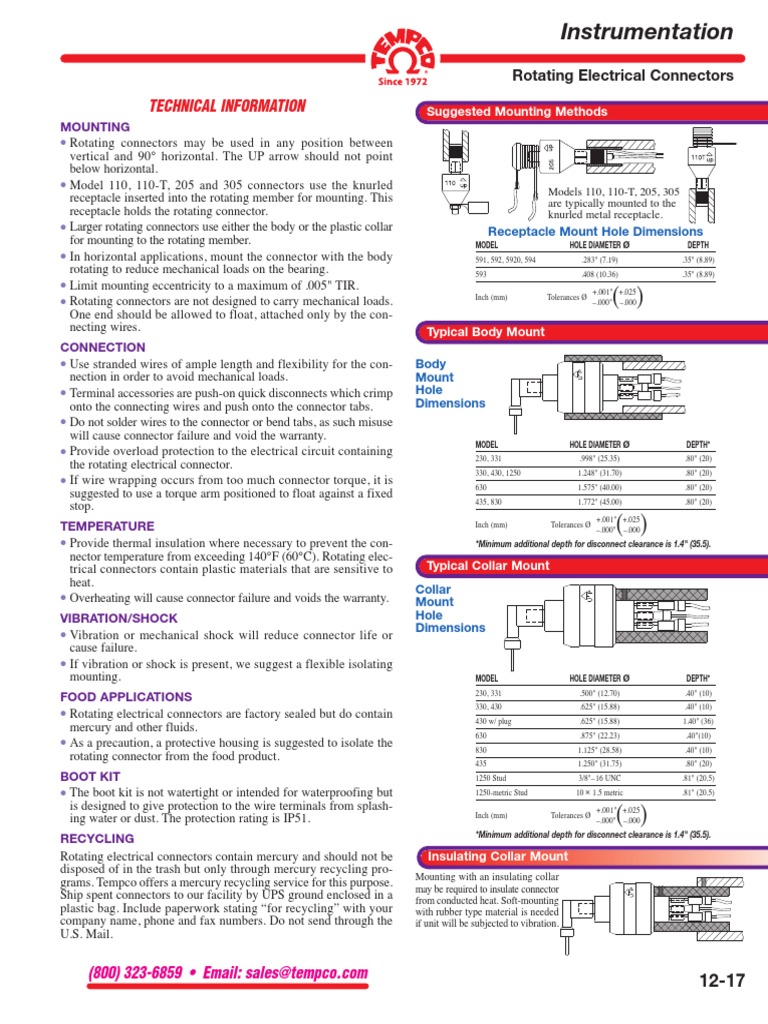 Mounting Methods and Technical Considerations for Rotating Electrical ...