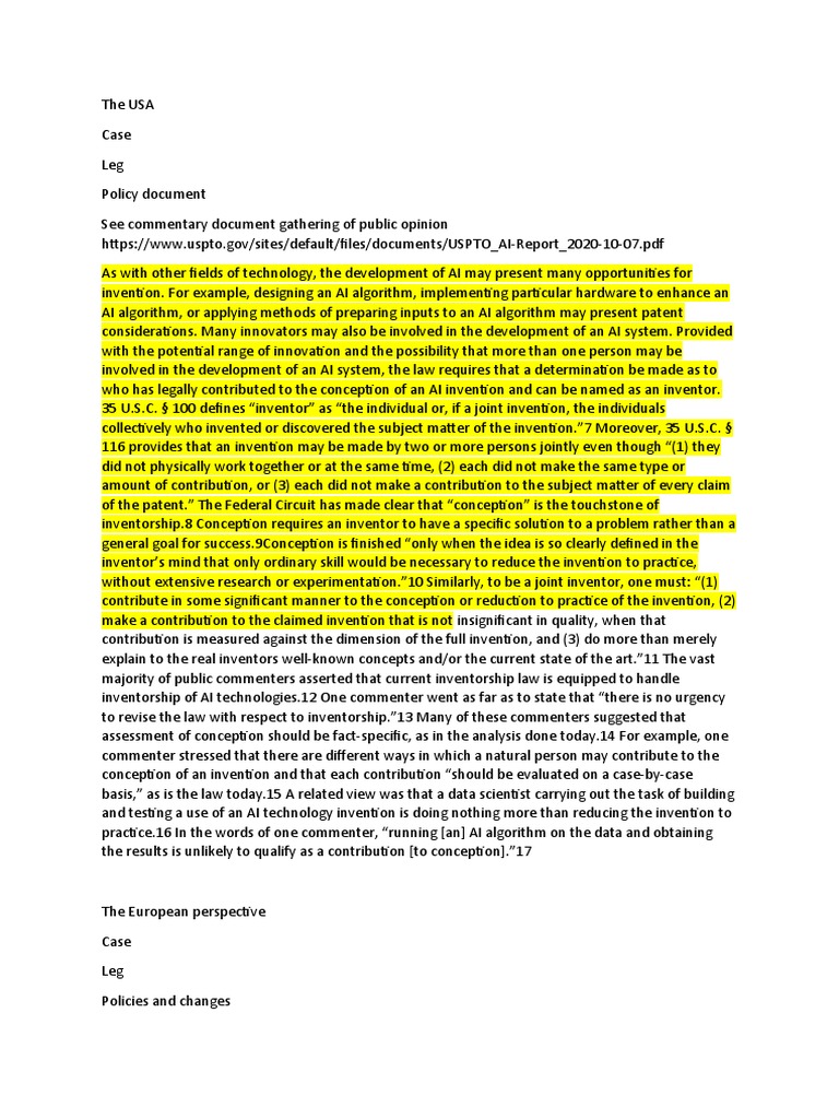 WIPO | PDF | Patent | Intelligence (AI) & Semantics