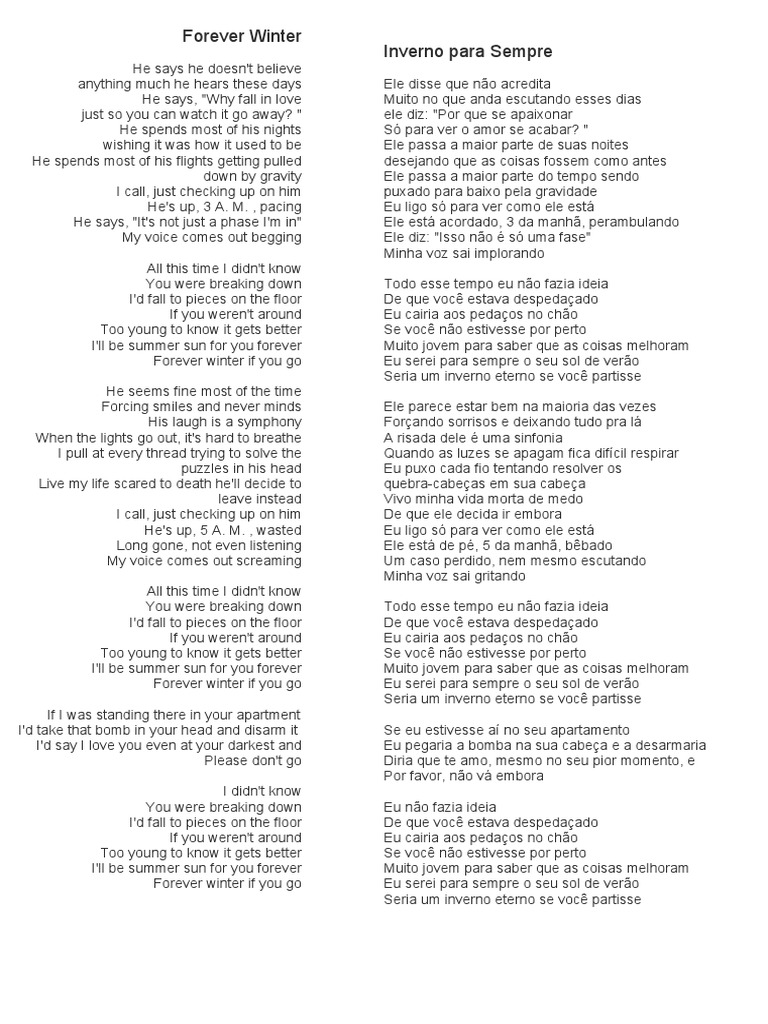 Forever Winter | PDF