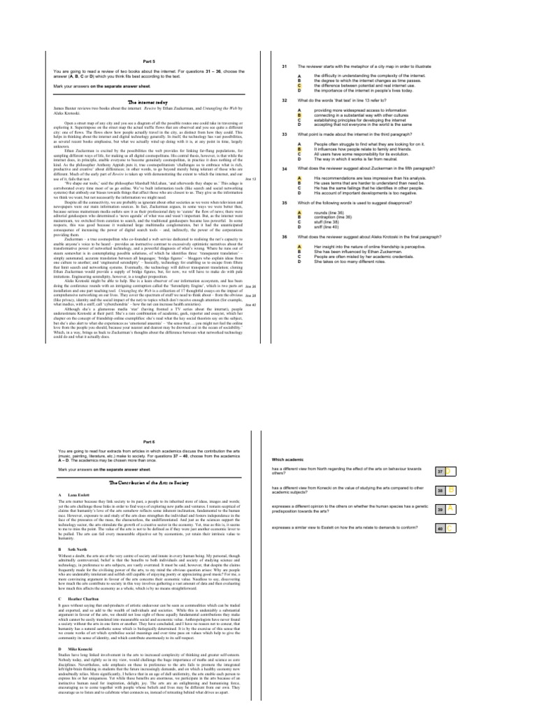 Mock 2 | Download Free PDF | Laughter | Internet