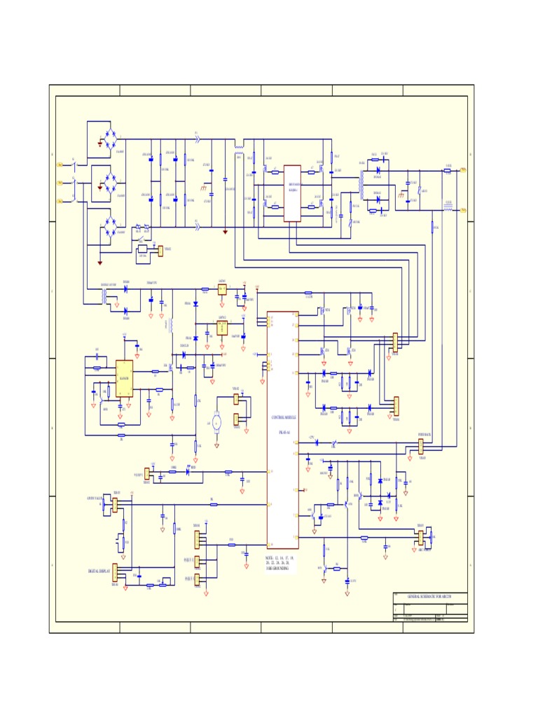 GENERAL Schematic FOR ARC250 | PDF