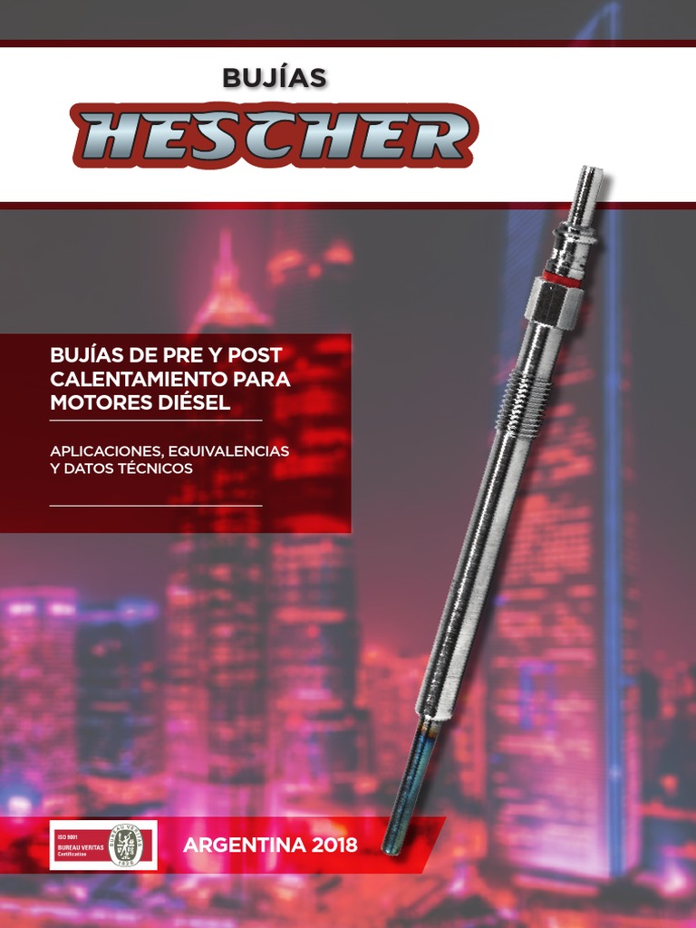 Bujia Calentamiento Hescher | PDF | Calidad (comercial) | Fabricantes ...