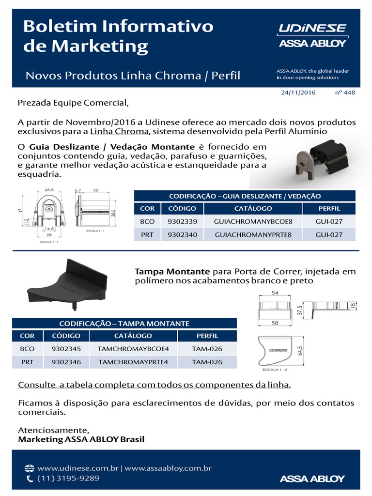 BIM - 448 - Novos Produtos Linha Chroma | PDF