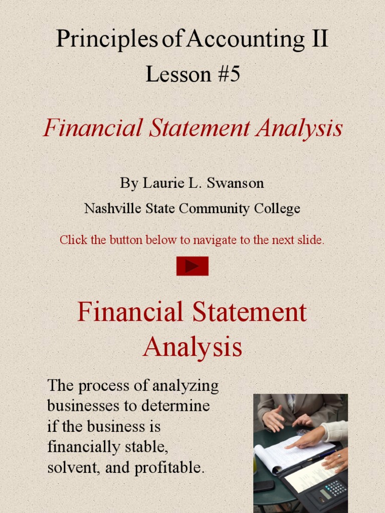 Principles of Accounting II: Lesson #5 | PDF | Balance Sheet | Equity ...