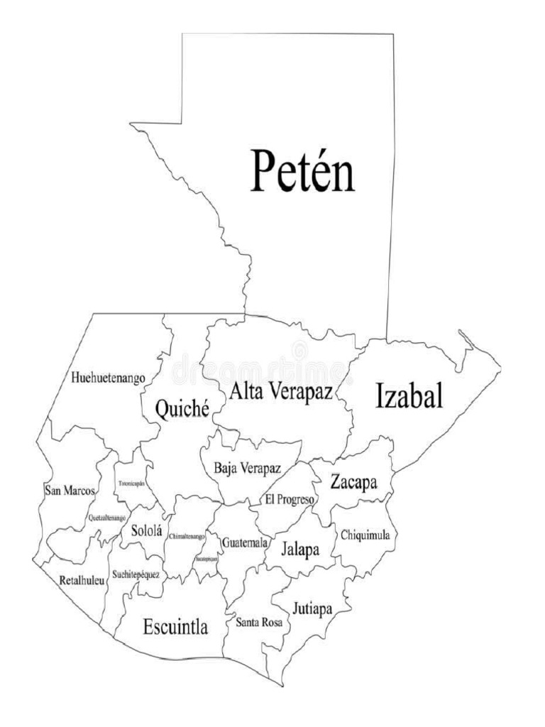 Mapa de Guatemala | PDF