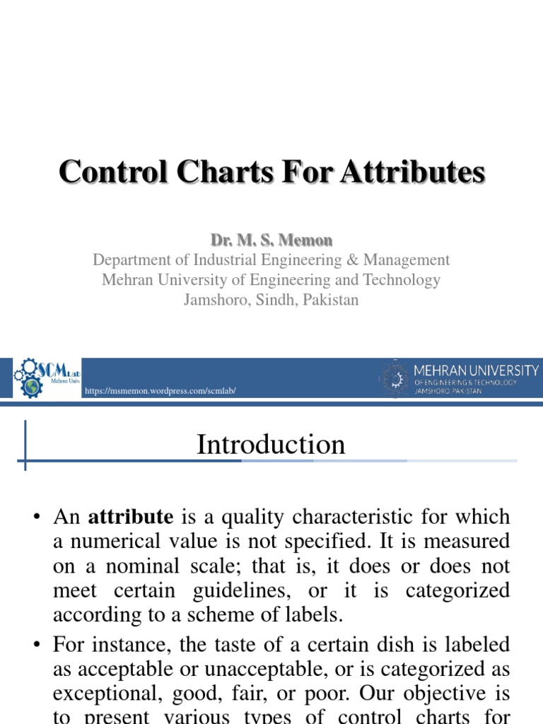 5.attribute Control ChartNew | PDF | Sampling (Statistics) | Sample ...