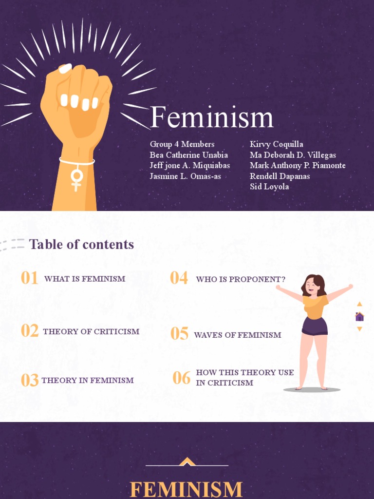 An Overview of Feminist Theory: Key Figures, Waves of Feminism, and Applications in Criticism ...